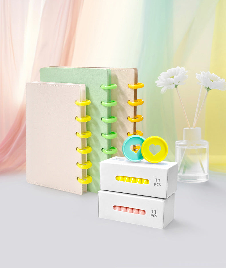 Heart Discbound Binding Discs – Crafty Jo Mauritius