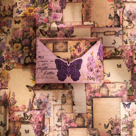 Burn Out Flower Scrapbook Paper Pack – Crafty Jo Mauritius