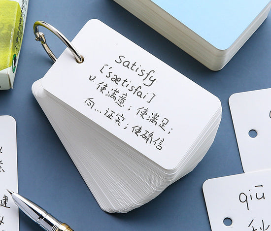 Flash Cards With Ring – Crafty Jo Mauritius