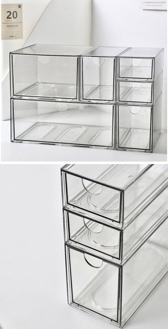 Clear Acrylic Grid Drawers – Crafty Jo Mauritius