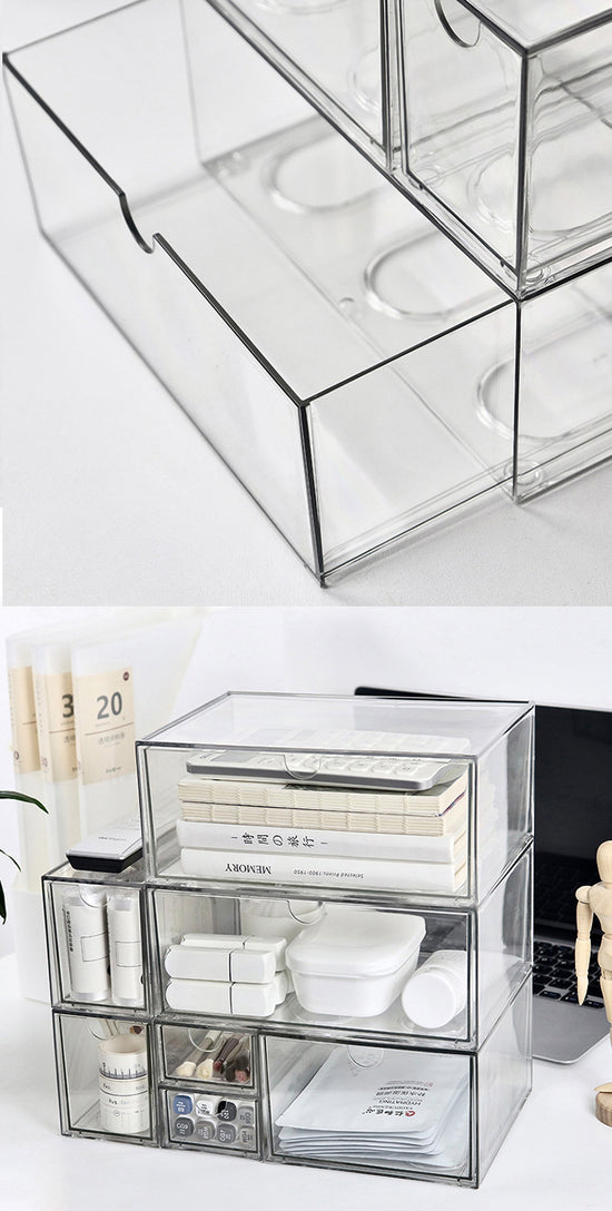 Clear Acrylic Grid Drawers – Crafty Jo Mauritius