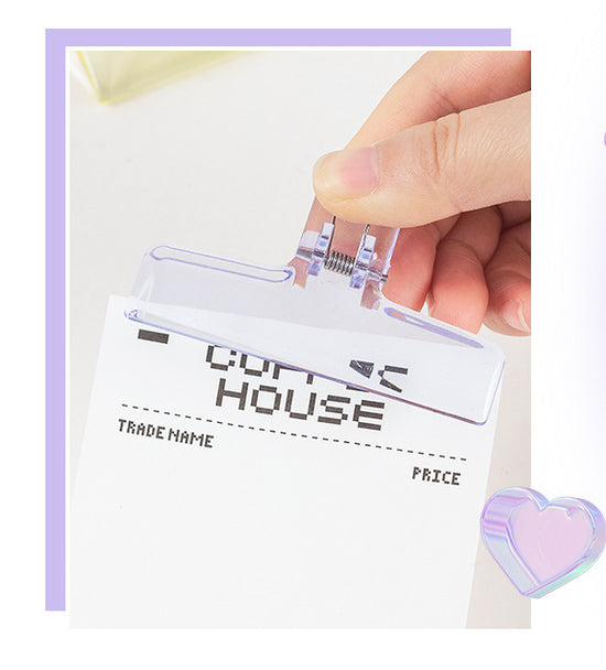 Clear Acrylic Paper Clip – Crafty Jo Mauritius