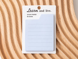 Learn & Live Sticky Notes – Crafty Jo Mauritius