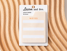 Learn & Live Sticky Notes – Crafty Jo Mauritius